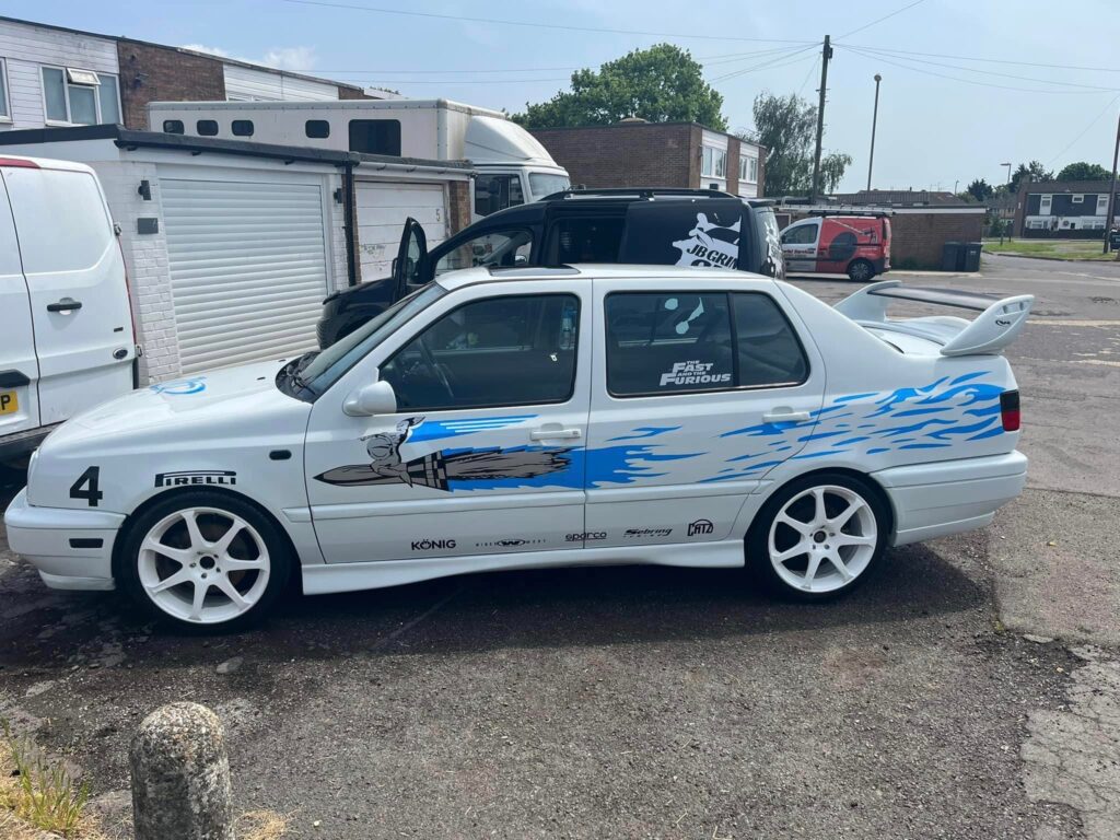 Mk3 Jetta / Vento Wings West Fast and Furious Style Fibreglass Body Kit ...